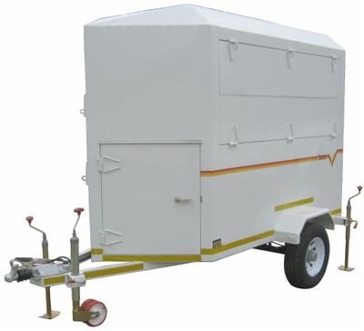 Skip Trailer Double Axle - helderberg trailer sales - somerset west