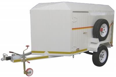 Skip Trailer Double Axle - helderberg trailer sales - somerset west