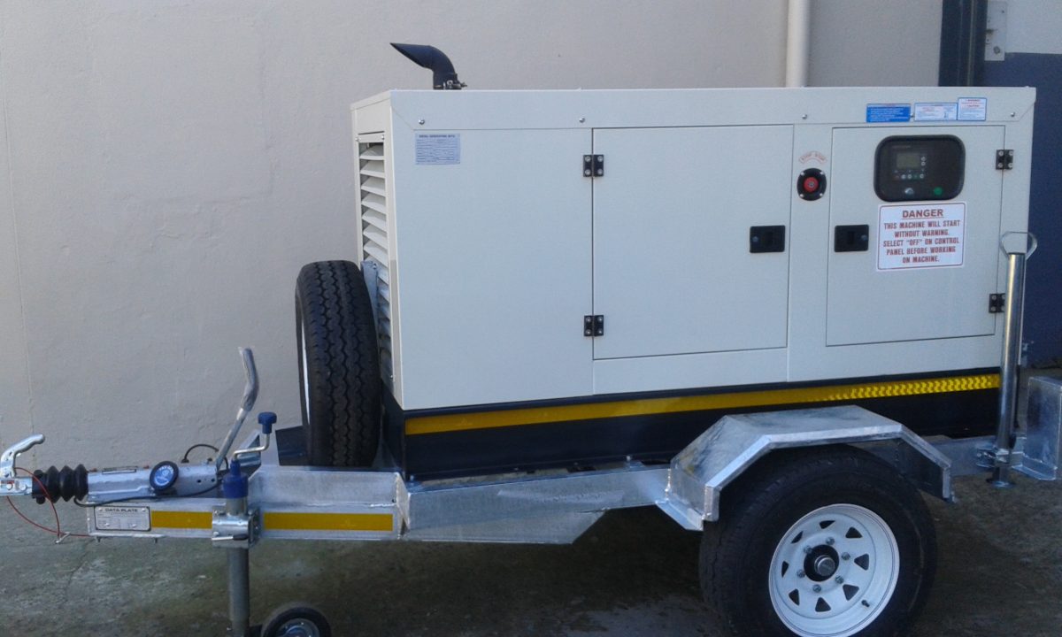 Generator Trailer - Helderberg Trailer Sales