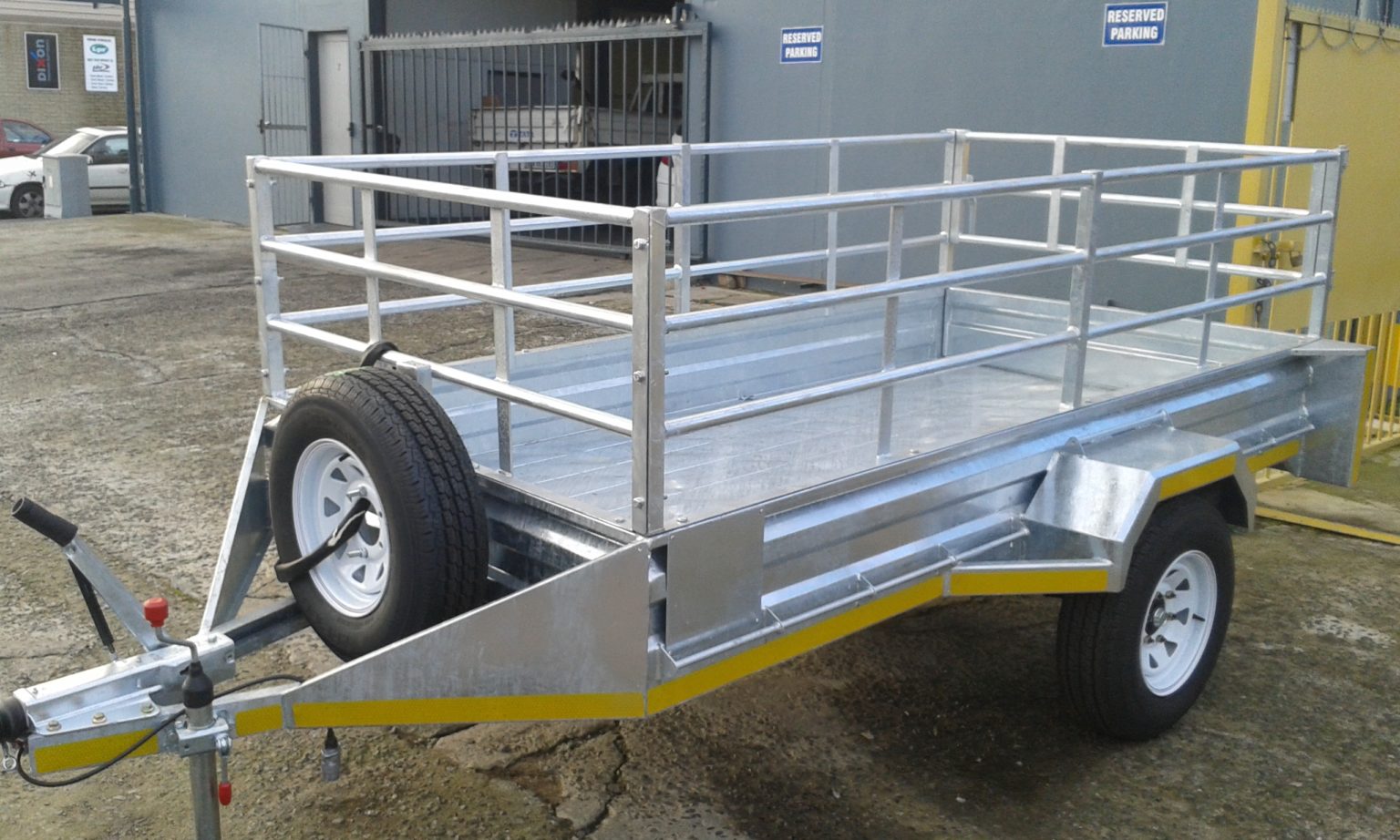 Multipurpose Galvanized 3 x 1.5m trailers- Helderberg Trailer Sales